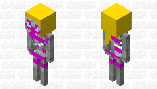 Girl skeleton Minecraft Mob Skin