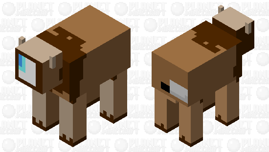 Choco Cow sus Minecraft Mob Skin