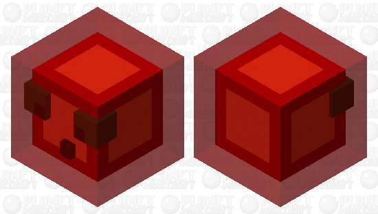 Red slime Minecraft Mob Skin