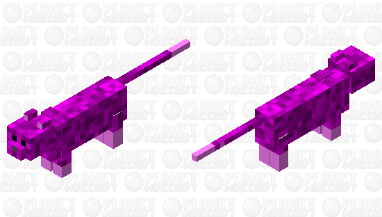 Leah Ash cat Minecraft Mob Skin