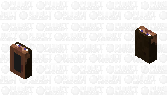 A totally normal player head Minecraft Mob Skin