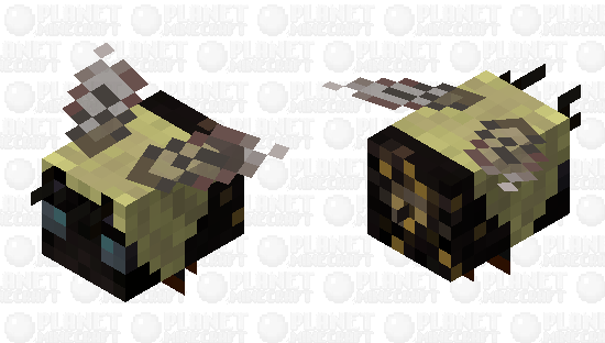 Bumble Bee [Pollen] Minecraft Mob Skin