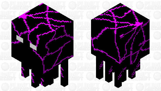 Crying Obsidian Ghast Minecraft Mob Skin