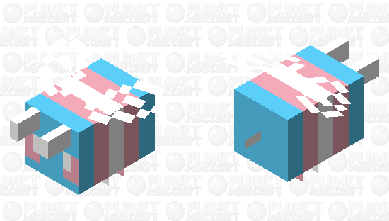 Trans Bee! (Updated!) Minecraft Mob Skin