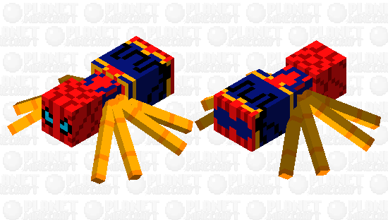 iron spider spider Minecraft Mob Skin