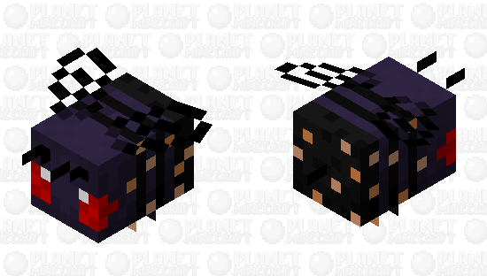 AltCraft Textures - Bee (pollen angry) Minecraft Mob Skin