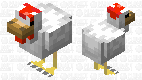 Better chicken V3 Electric Begalee. Minecraft Mob Skin