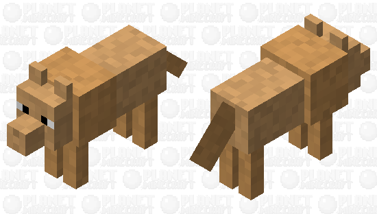 Dingo Minecraft Mob Skin