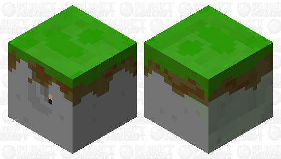 a person in a cave Minecraft Mob Skin