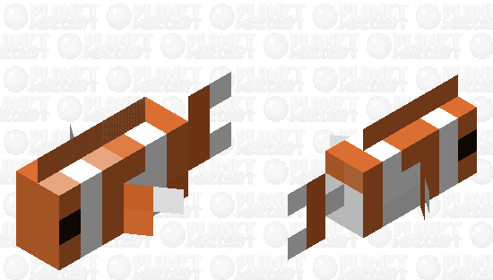 Clownfish Minecraft Mob Skin