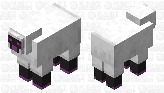 EnderSheep Minecraft Mob Skin