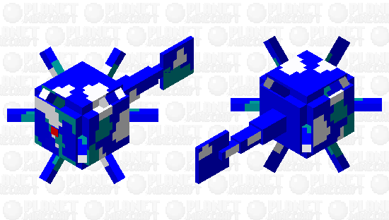 FROZONE GUARDIAN Minecraft Mob Skin