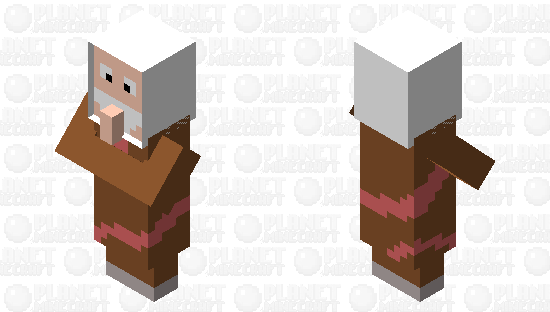 Derpy Villager Minecraft Mob Skin