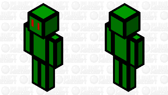 Cartoon Zombie (Java) Minecraft Mob Skin