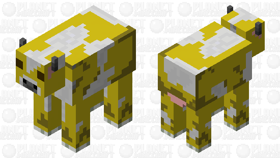 Moobloom Minecraft Mob Skin