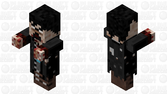 Pirate zombie toolsmith Minecraft Mob Skin