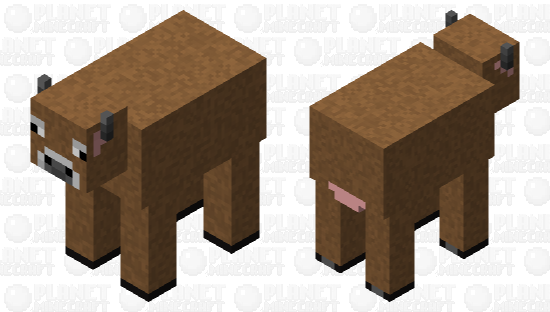 Cow Variant 4 Minecraft Mob Skin