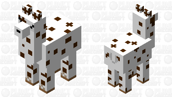 Nesbit the Alpaca Minecraft Mob Skin