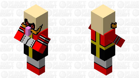 Dr. Robotnik villager Minecraft Mob Skin