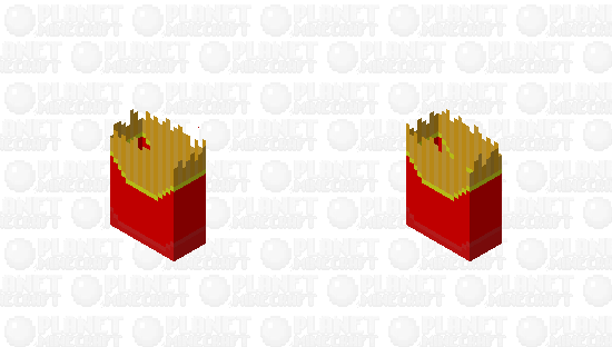 Fries Minecraft Mob Skin