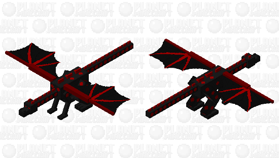 redstone dragon Minecraft Mob Skin
