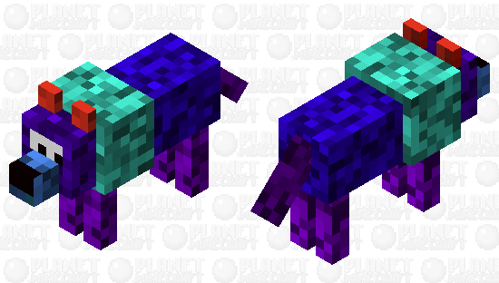 Slightly Conerned Doggo Minecraft Mob Skin