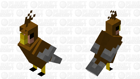 bird [parrot] Minecraft Mob Skin