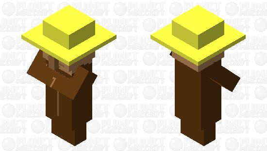 Derp villager Minecraft Mob Skin