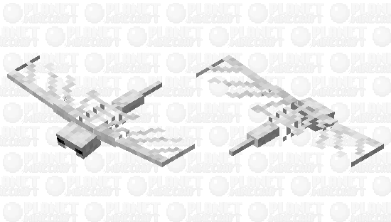 skeleton Phantom Minecraft Mob Skin