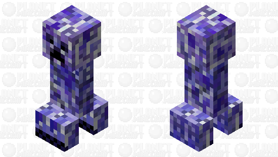 Purple Creeper Minecraft Mob Skin