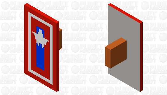Captain America Shield Minecraft Mob Skin