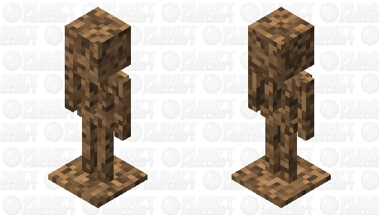 dirt armor stand Minecraft Mob Skin
