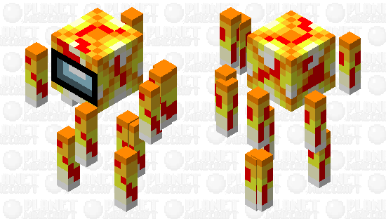 Fire Impostor (Earthpack Blaze Alternative) Minecraft Mob Skin