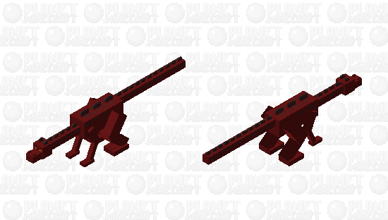 Crimson Drake Minecraft Mob Skin