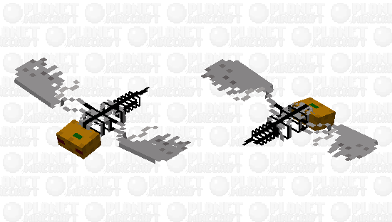 Scarecrow Phantom Minecraft Mob Skin