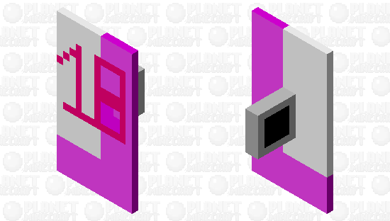 Number Eighteen Minecraft Mob Skin