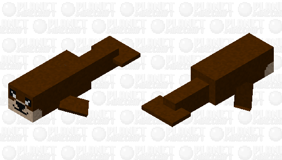 river otter Minecraft Mob Skin