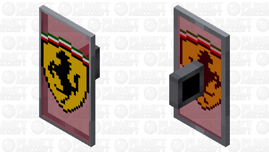 Ferrari shield :D Minecraft Mob Skin