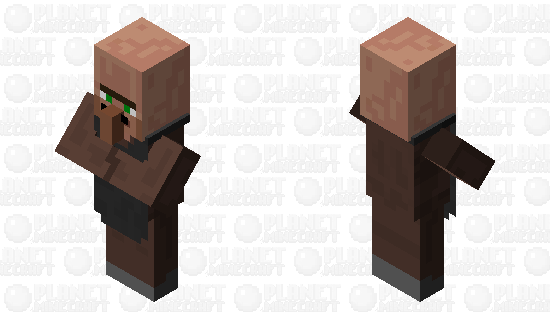 The villager news villager Minecraft Mob Skin