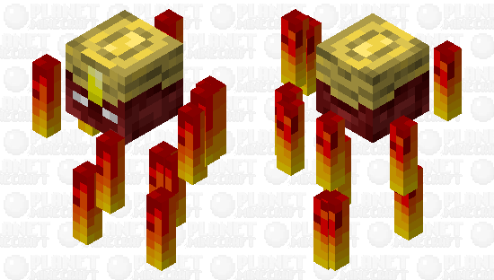 HoMM3 Efreeti Sultan Minecraft Mob Skin