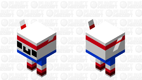 Athlete Strider Minecraft Mob Skin