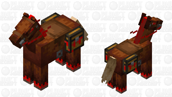 Hellish Horse/Donkey/.. Minecraft Mob Skin