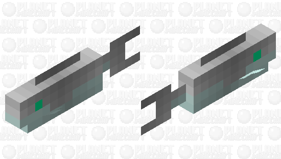 Motorized Cod Minecraft Mob Skin