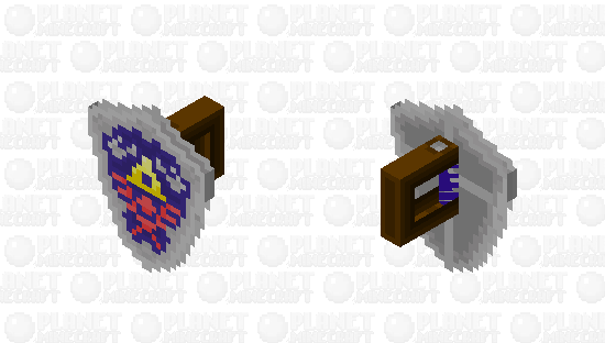 Hylian Shield (Shaded) Minecraft Mob Skin