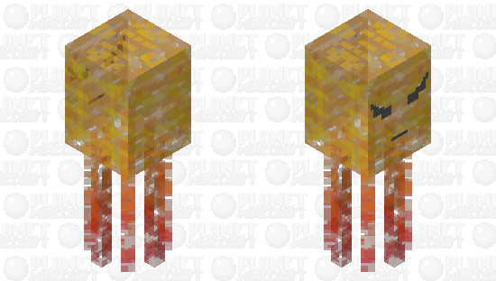 fire squid Minecraft Mob Skin