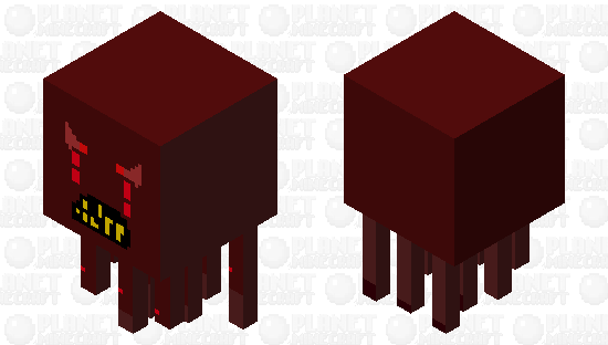 Scary ghast Minecraft Mob Skin