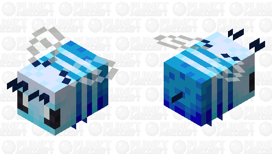 Chill Bee Minecraft Mob Skin