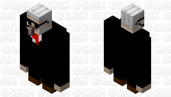 Agent Iron Minecraft Mob Skin