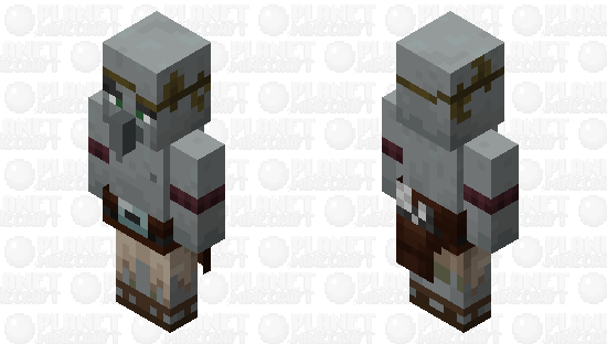 pillager of the savannah Minecraft Mob Skin