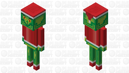 Grinch - How the Grinch Stole Christmas Minecraft Mob Skin